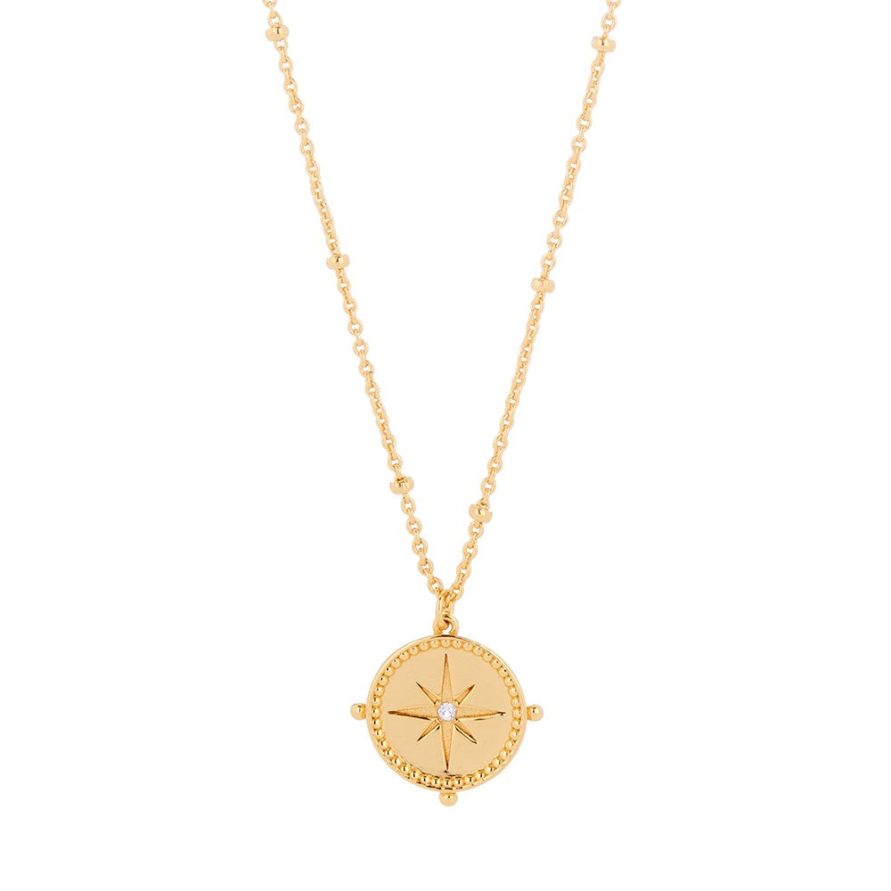 Compass of the Soul Necklace in Gold and Silver | Bowerbird Jewels